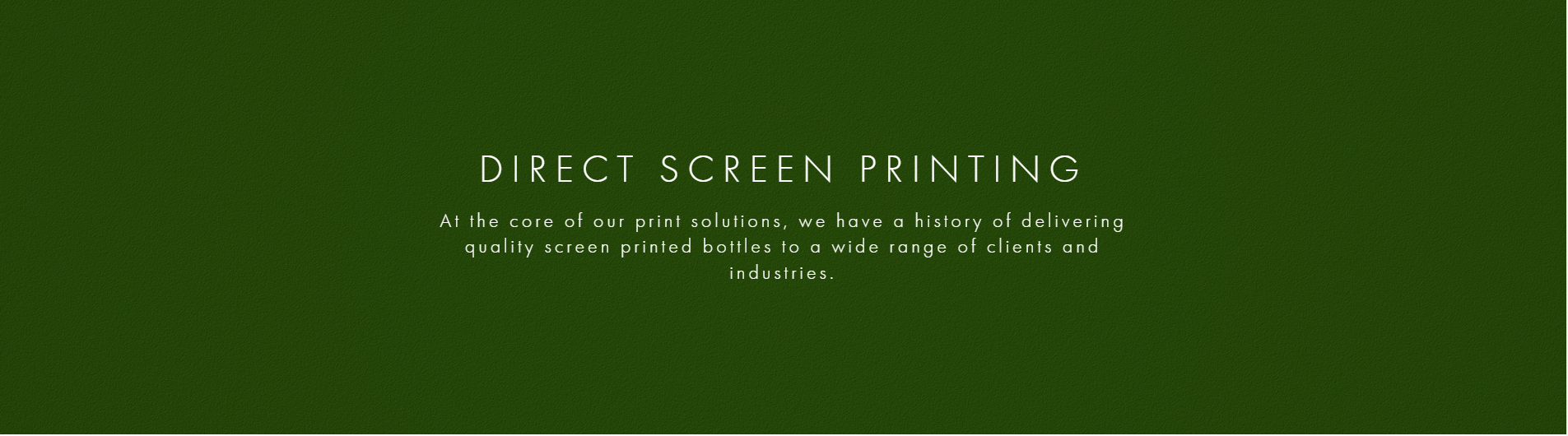 Services – bottlesolutions